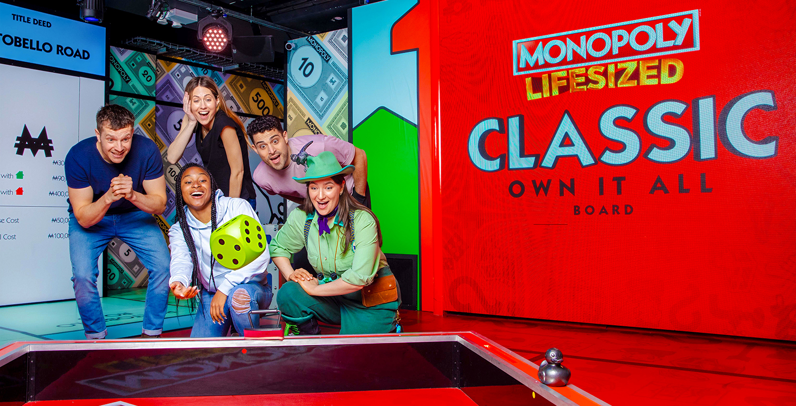 Monopoly Lifesized Tickets | Fun Challenges & VIP Access